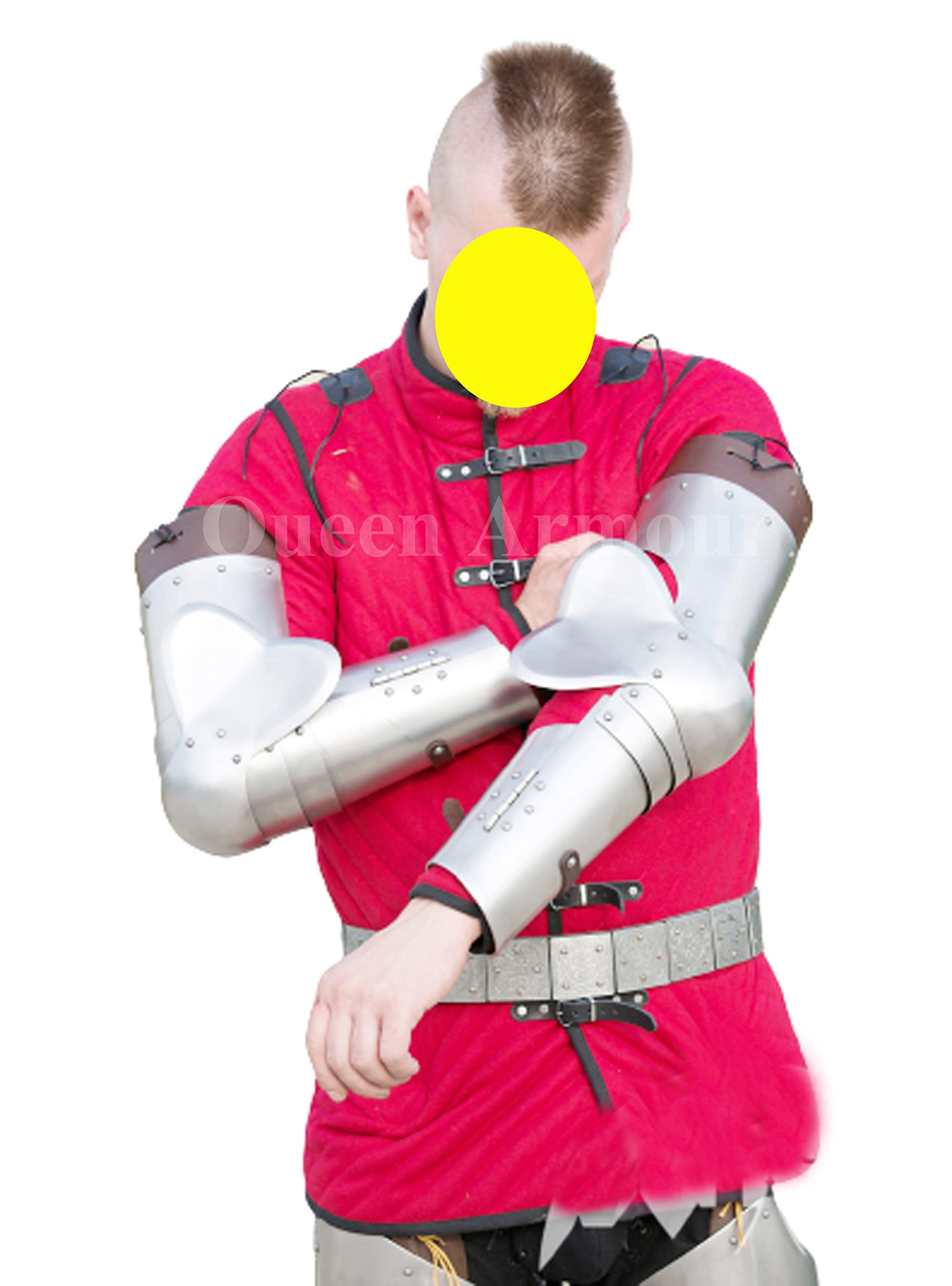 Buy New Medieval Dark Wolf Arm Harness armour parts ulfberth churburg ...