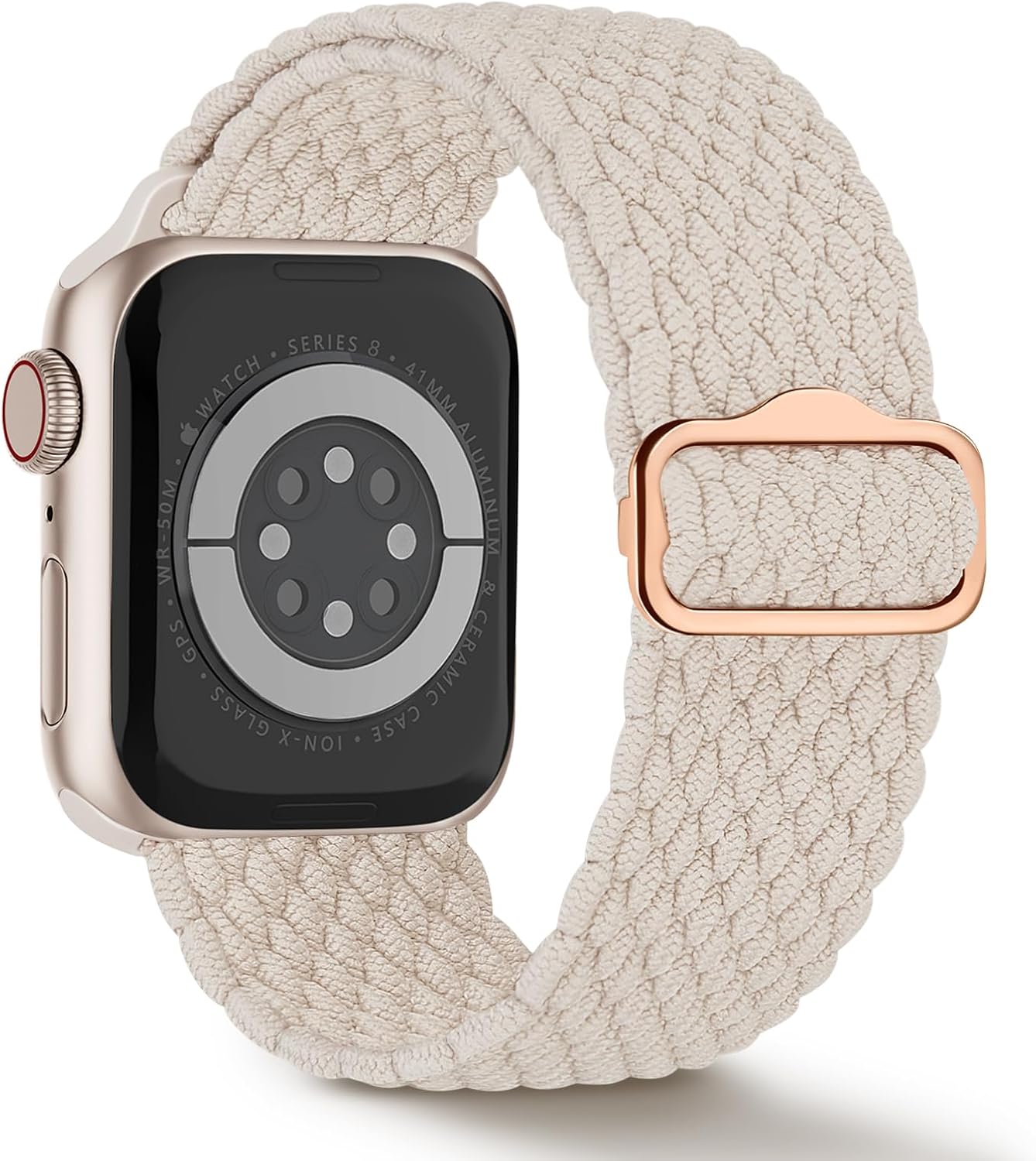 Suitisbest Nylon Armband Kompatibel mit Apple Watch 42mm 44mm 45mm 49mm ...