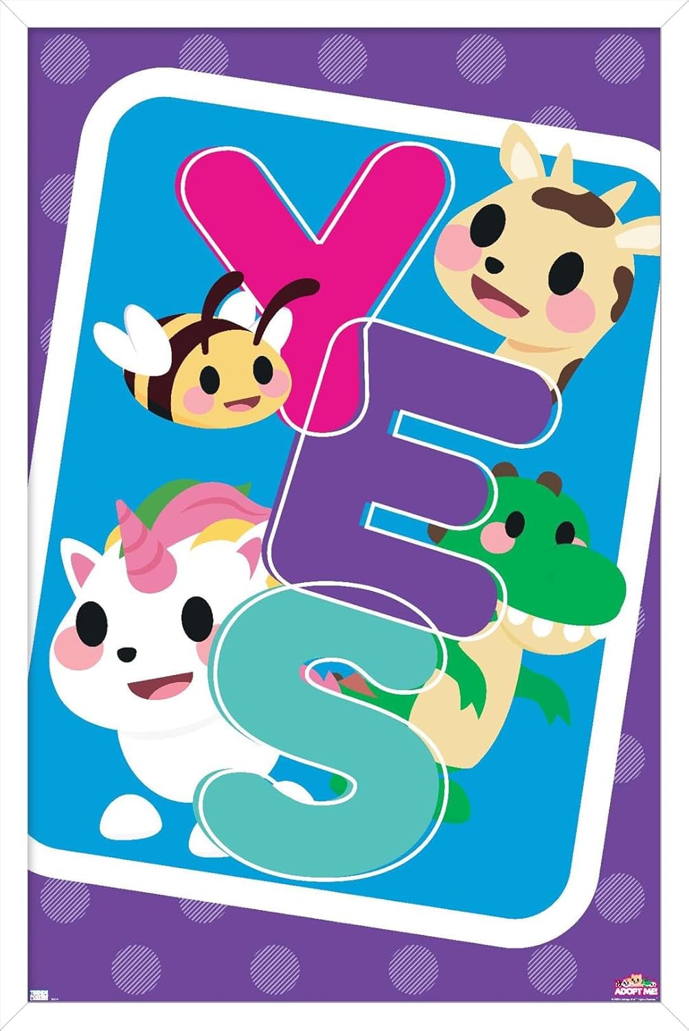 Amazon.com: Trends International Adopt Me! - Yes Wall Poster, 34L x 22 ...