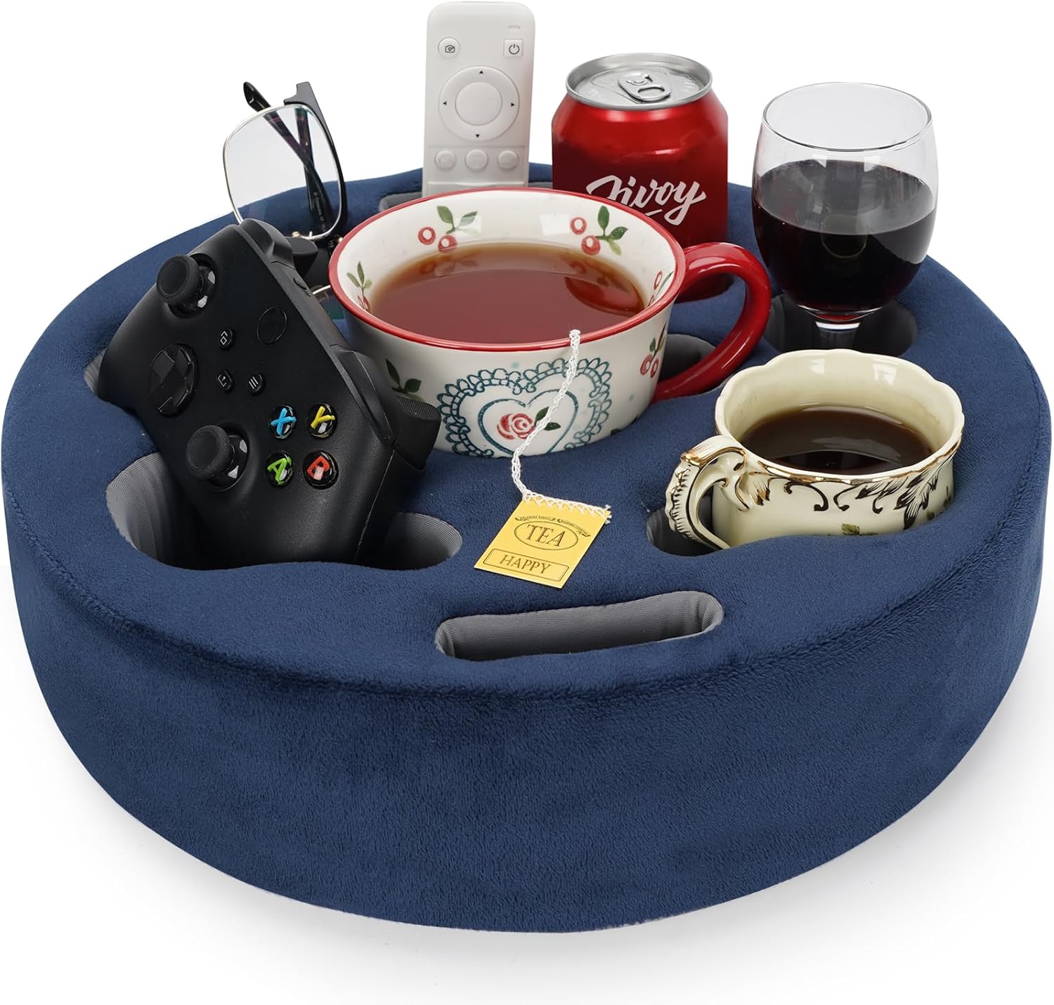 Amazon.com: Couch Cup Holder Pillow - Cup Glass Cozy Pillow | Couch ...