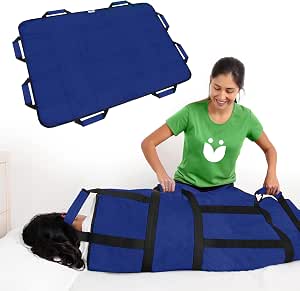 Amazon.com: Upgraded Patient Transfer Sheet with 8 Handles, 48"x40 ...