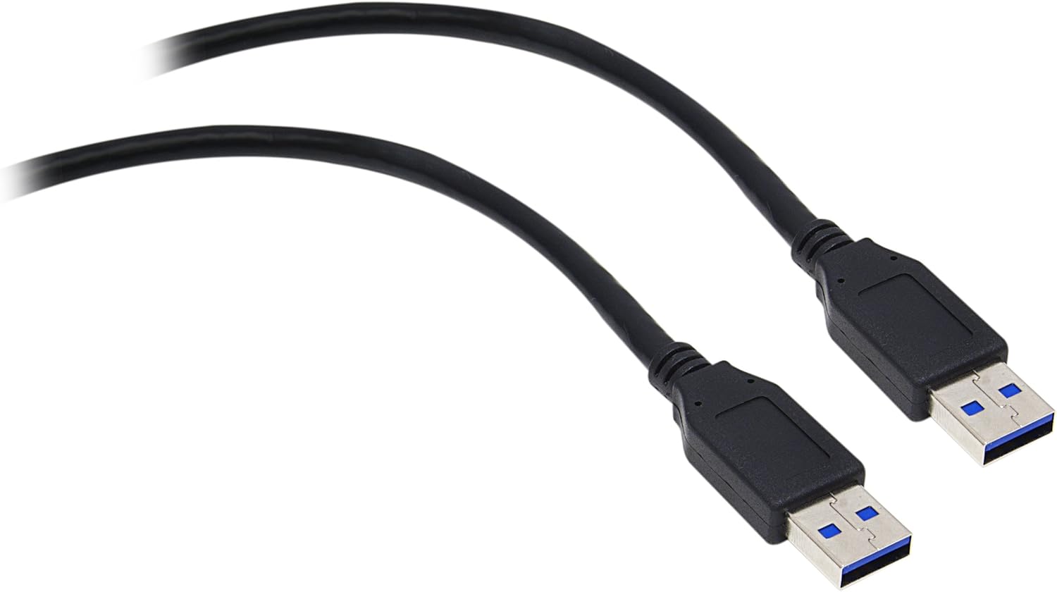 Amazon.com: CableWholesale 3 feet USB 3.0 Cable, Black, Type A Male ...
