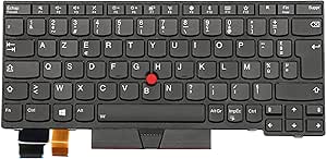 Clavier FRANÇAIS AZERTY pour Lenovo THINKPAD X13 GEN 1 L13 / GEN 2 L13 ...