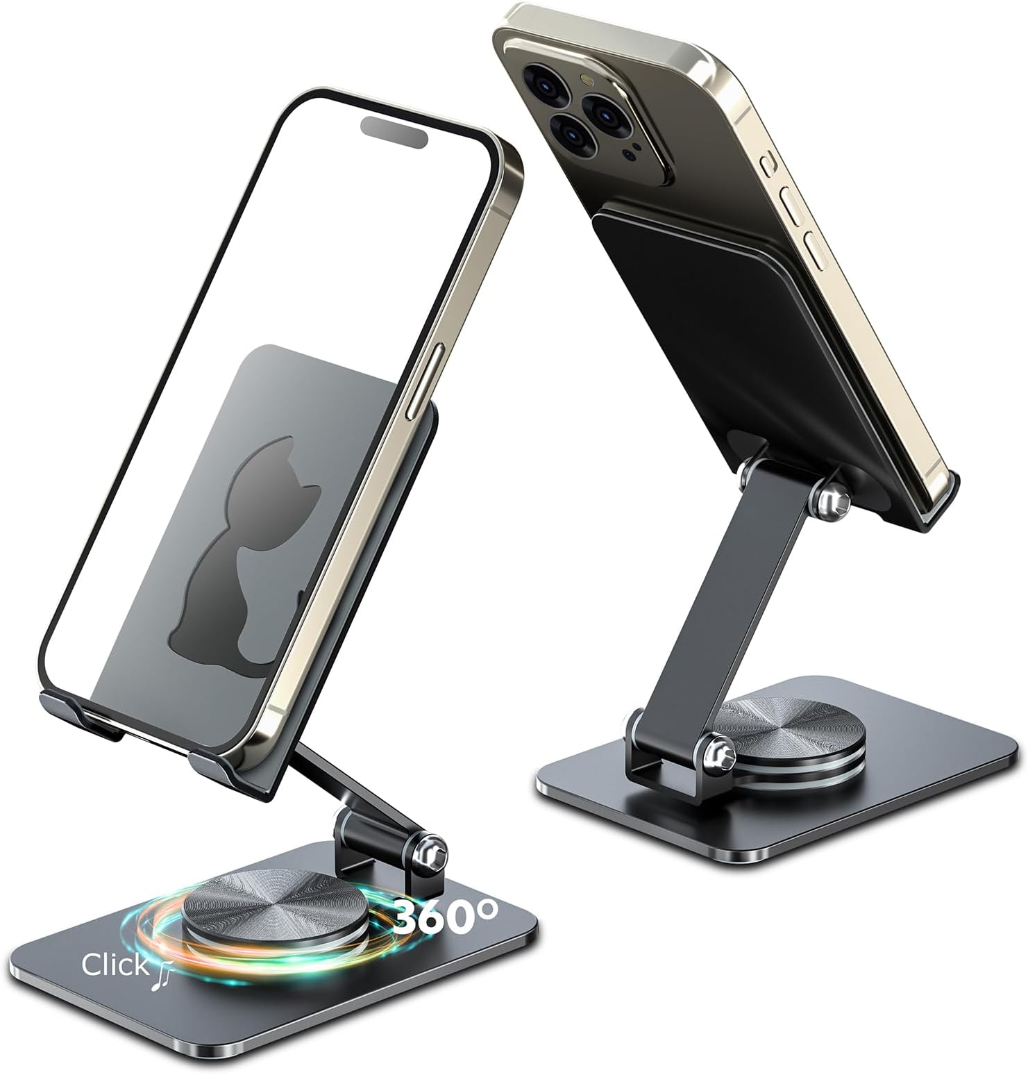 Amazon.com: DEARART Cell Phone Stand 360° Adjustable Phone Stand for ...