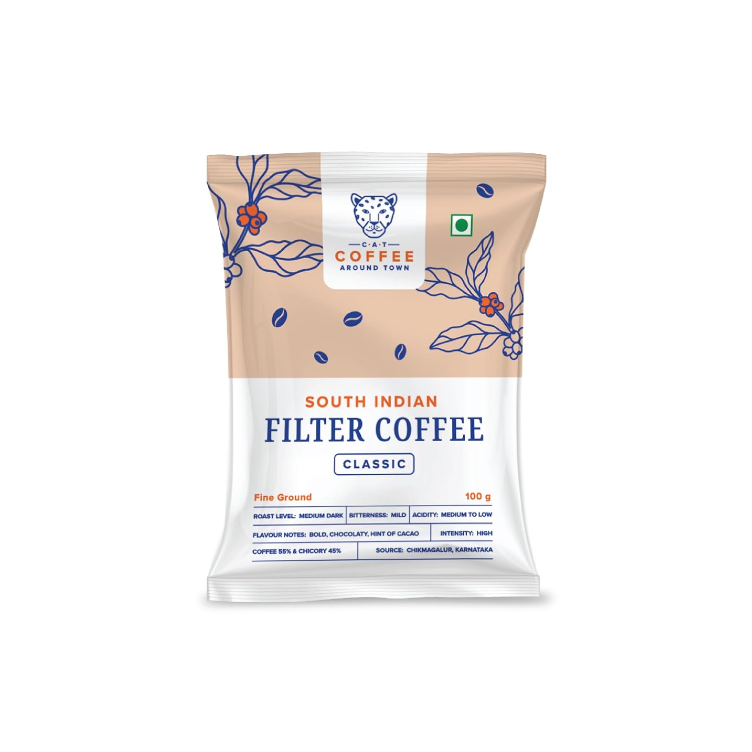Chai Point South Indian Filter Coffee | Fine Ground | Medium Dark Roast ...
