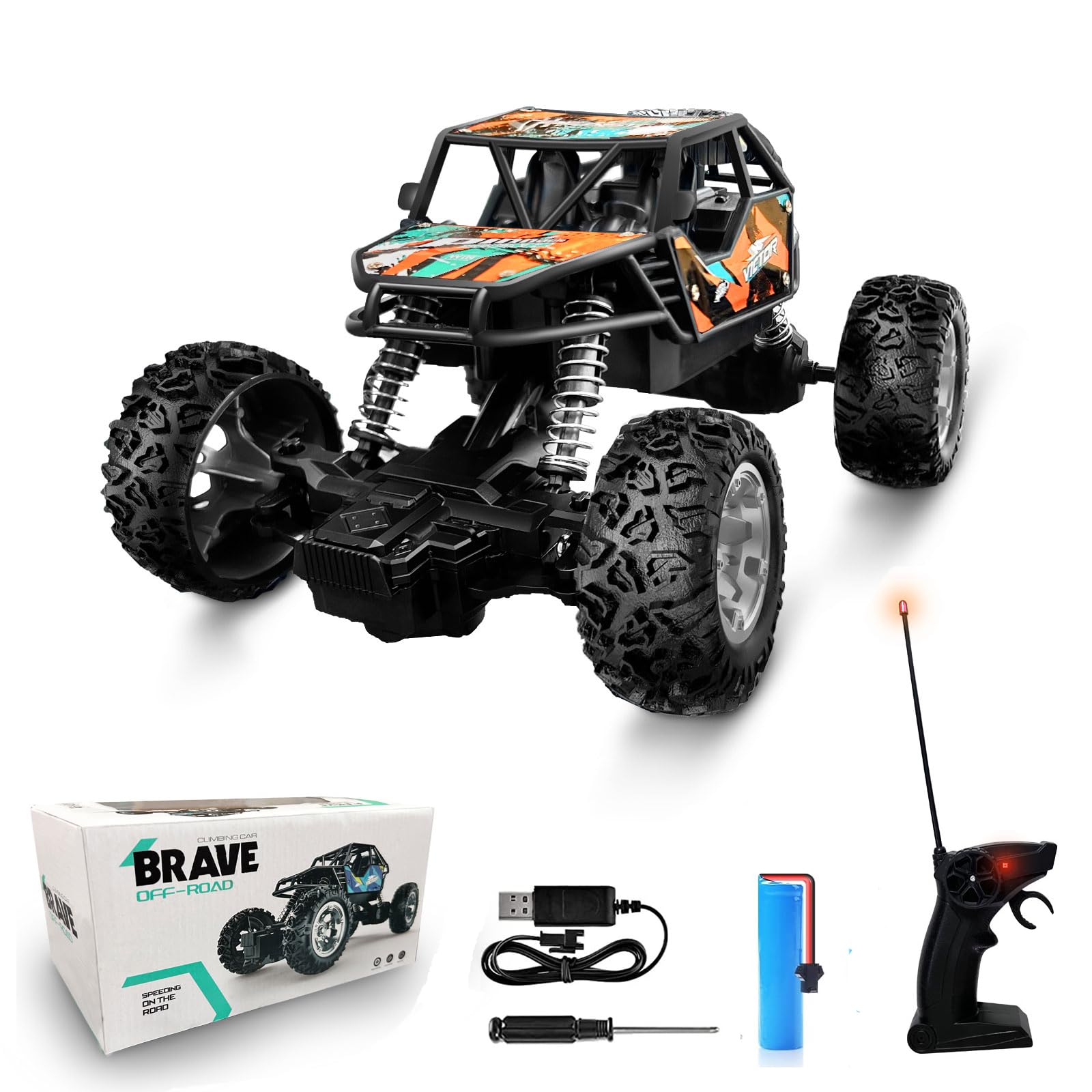 Amazon.com: BLUECEDAR RC Racing Car, 2WD High Speed Off Road RC Car ...