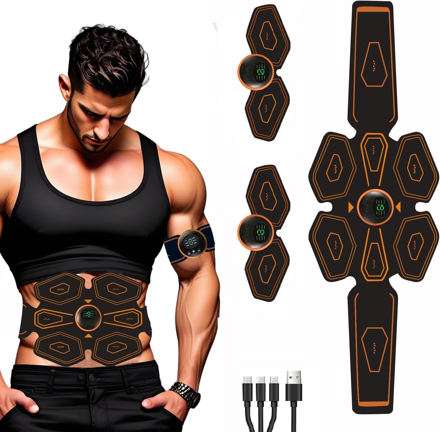 Queath EMS Abdominal Muscle Trainer 2025, EMS Training Device, Electric ...