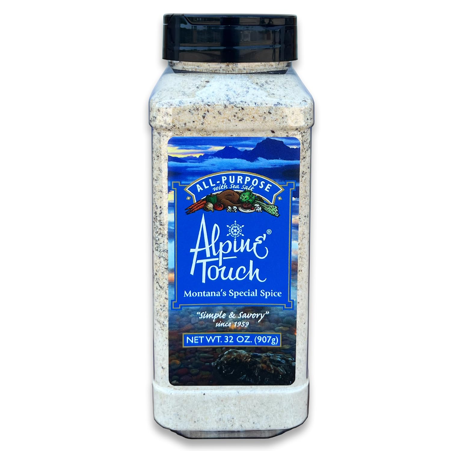 Amazon.com : Alpine Touch 32oz All Natural Seasoning with Sea Salt ...
