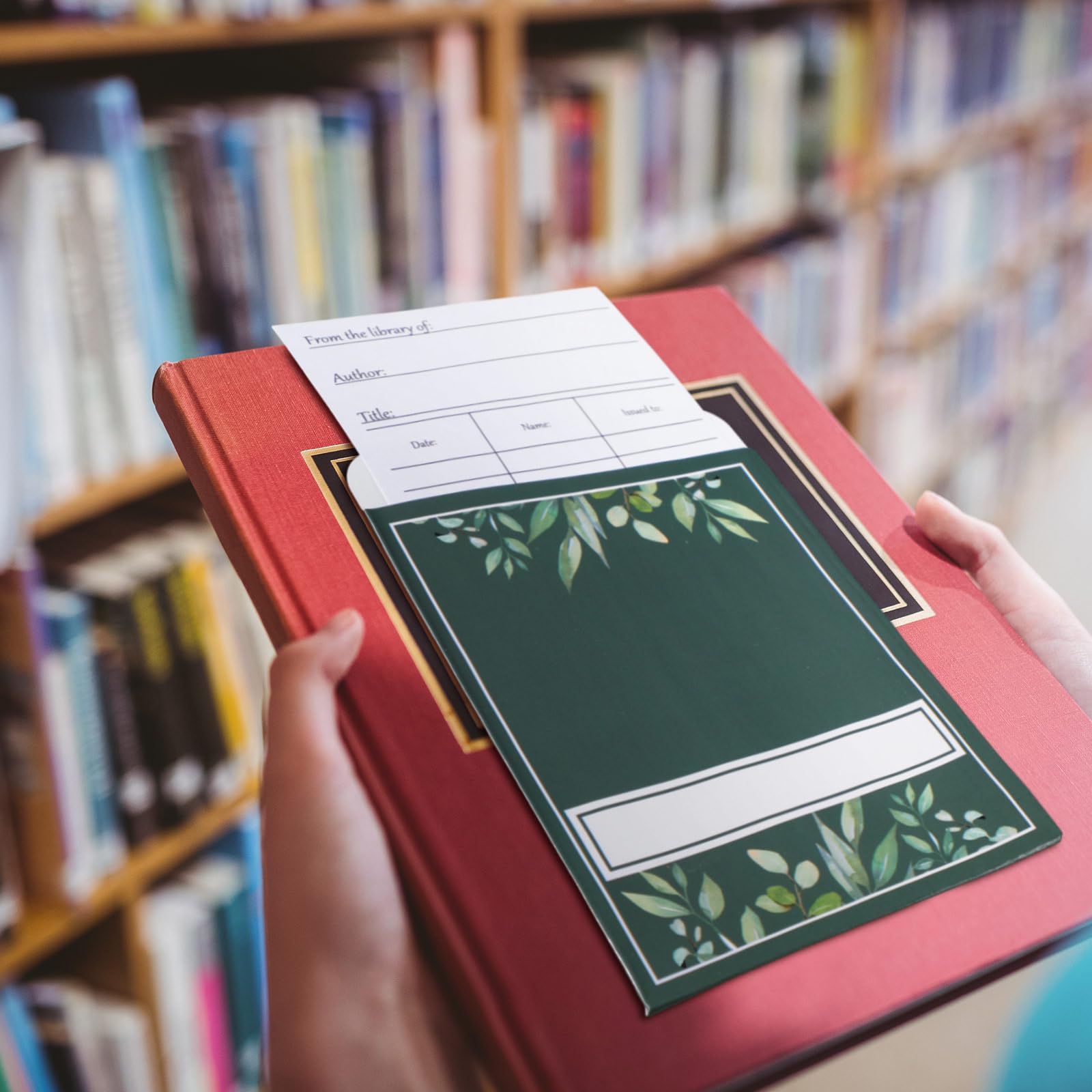 Classroom Ideas Library Card