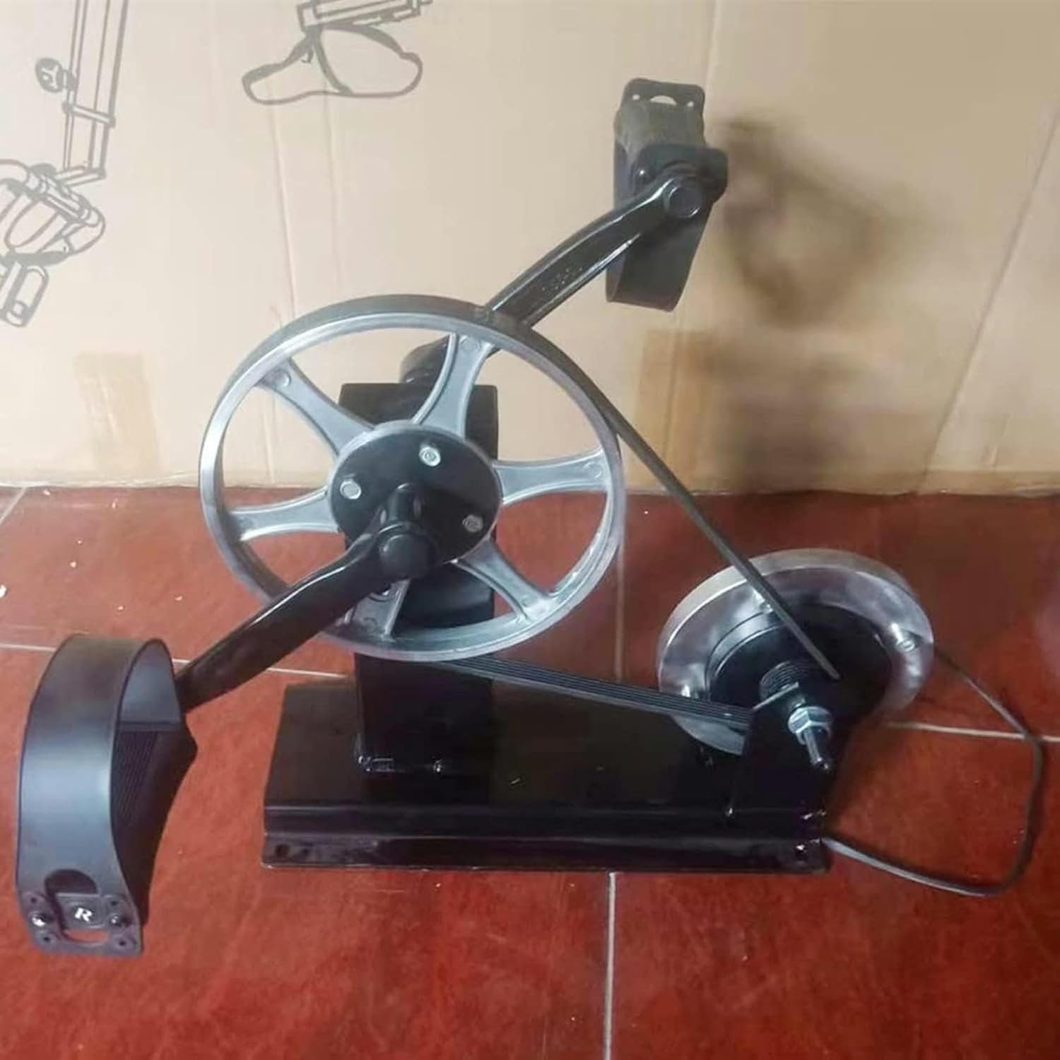Amazon.com: Pedal Generator 300W Foot Powered Power Generator Portable ...