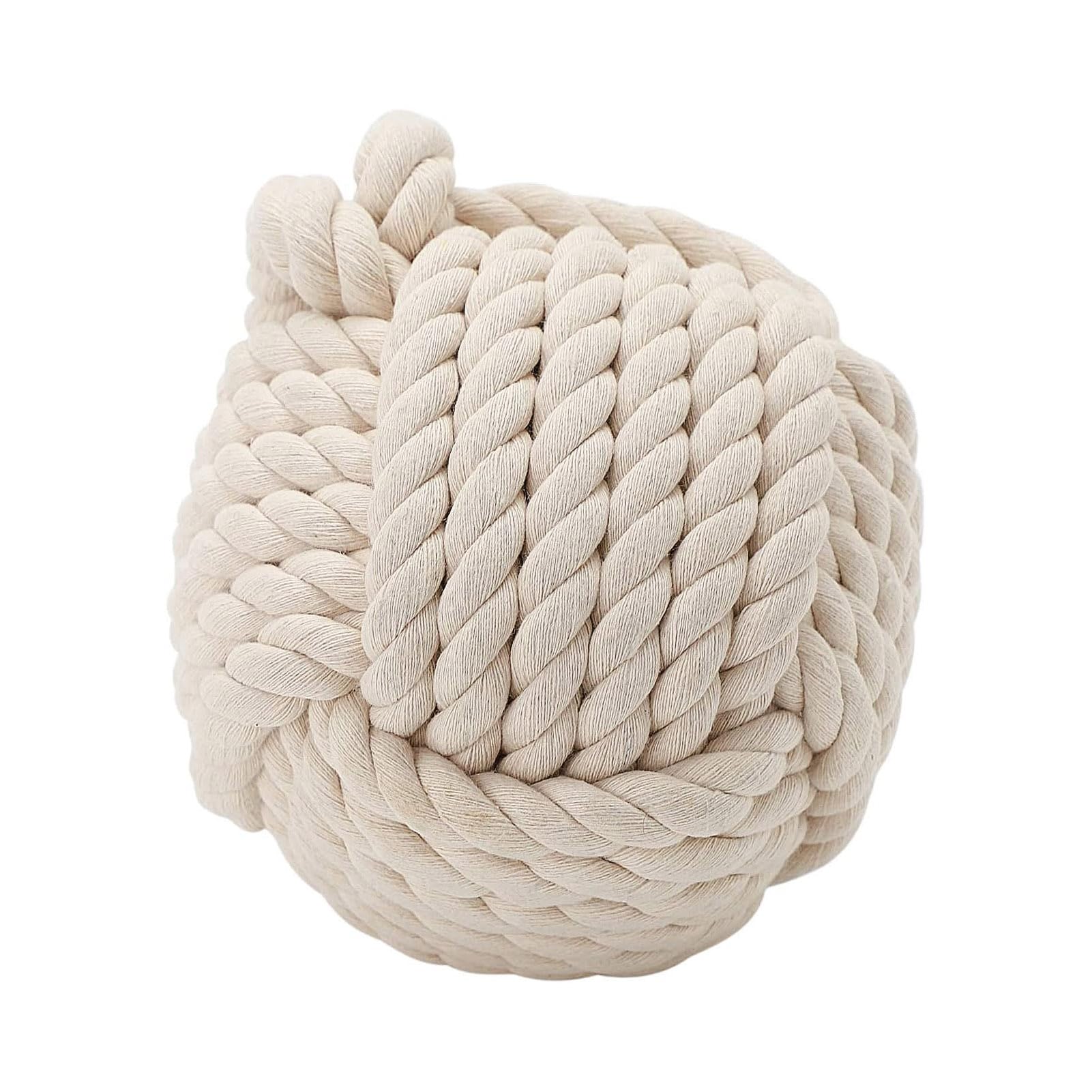 Supernic Knot Door Stop Heavy Duty Decoration Rope Knot 15cm Simple ...
