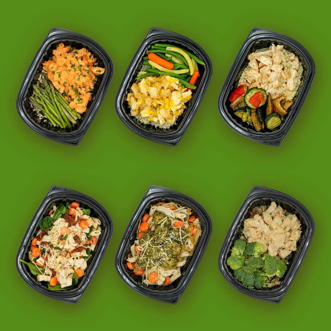 Amazon.com: Clean Eatz Mediterranean Meal Plan Kit, Prepared Frozen ...