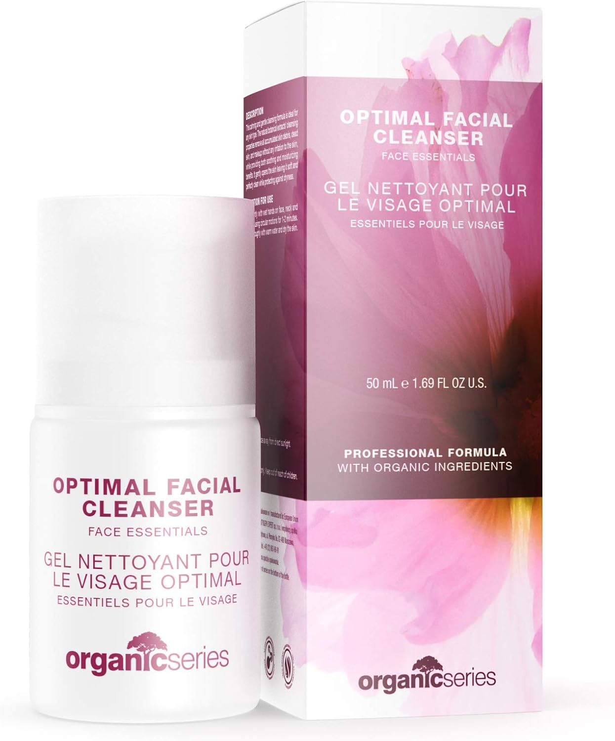 Organic Series Optimal Facial Cleanser 200ml - Makeup Toner Oil Removal ...