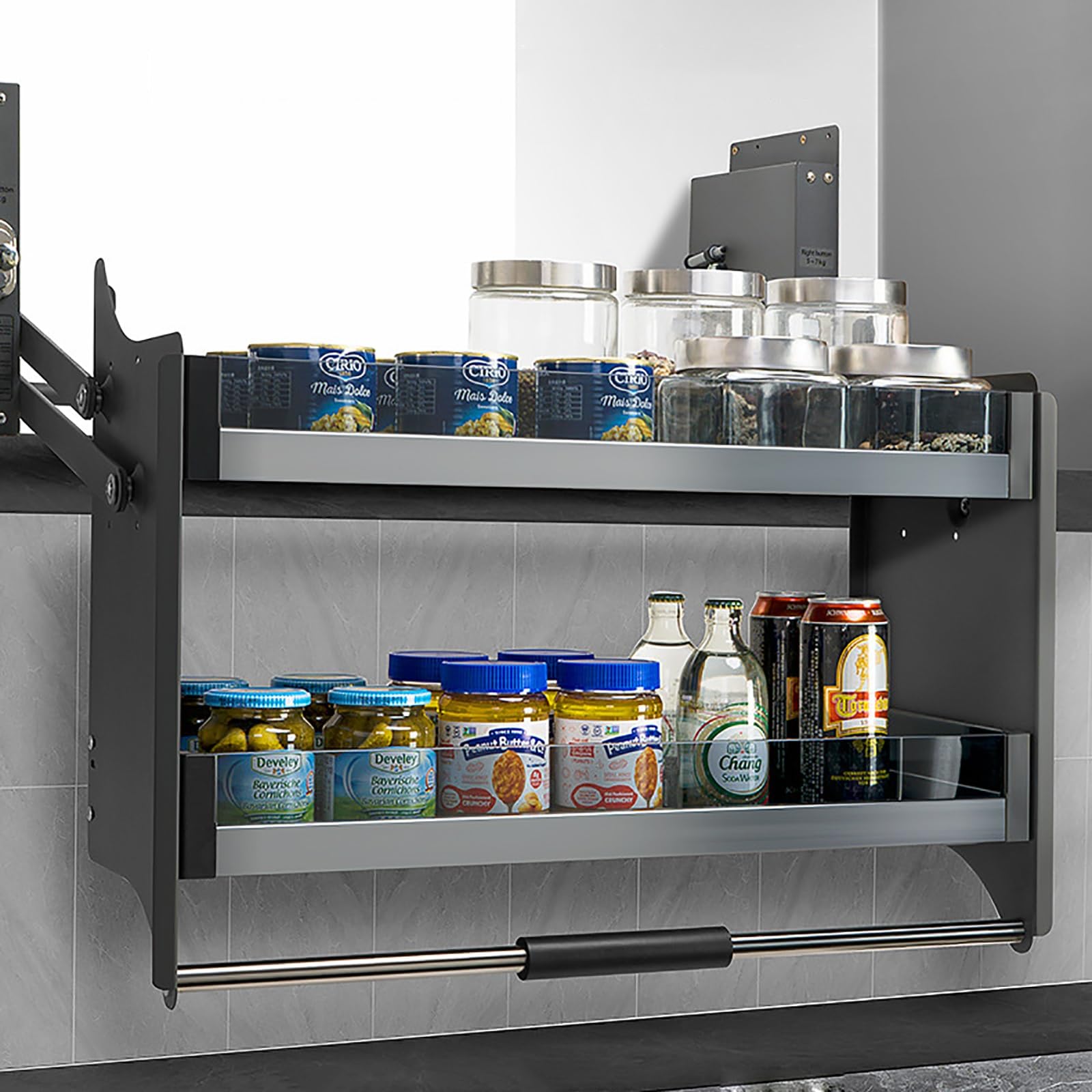 Spice Rack Pull Out Upper Cabinet Pull Out Spice Rack VisualHunt