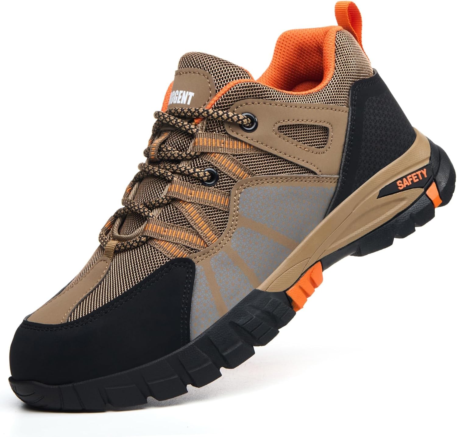 Amazon.com: Hogent Steel Toe Shoes for Men Women Anti-Slip Safety Shoes ...