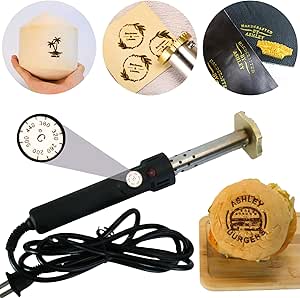 Custom Electric Branding Iron for Woodworking Projects Stamp Burger ...