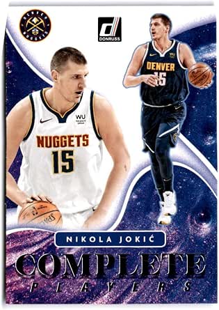 Amazon.com: 2021-22 Donruss Complete Players #17 Nikola Jokic Denver ...