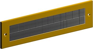 Letter Box Cover Draught Excluder For Internal Use - Gold Finish ...