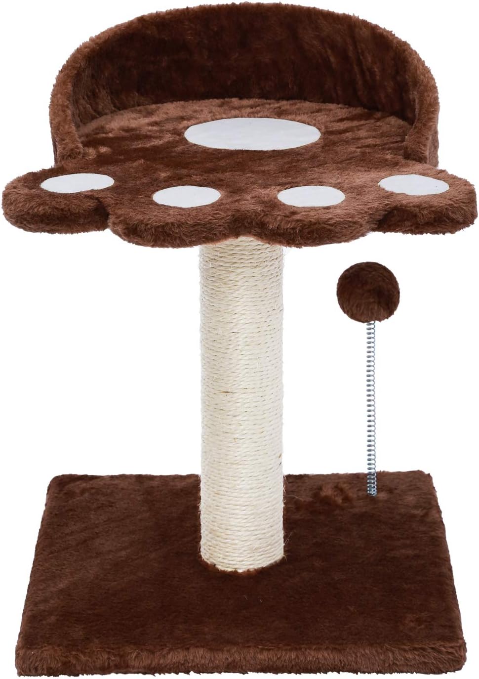 Poils bebe Cat Scratching Post and Activity Tree, Natural Sisal Rope ...