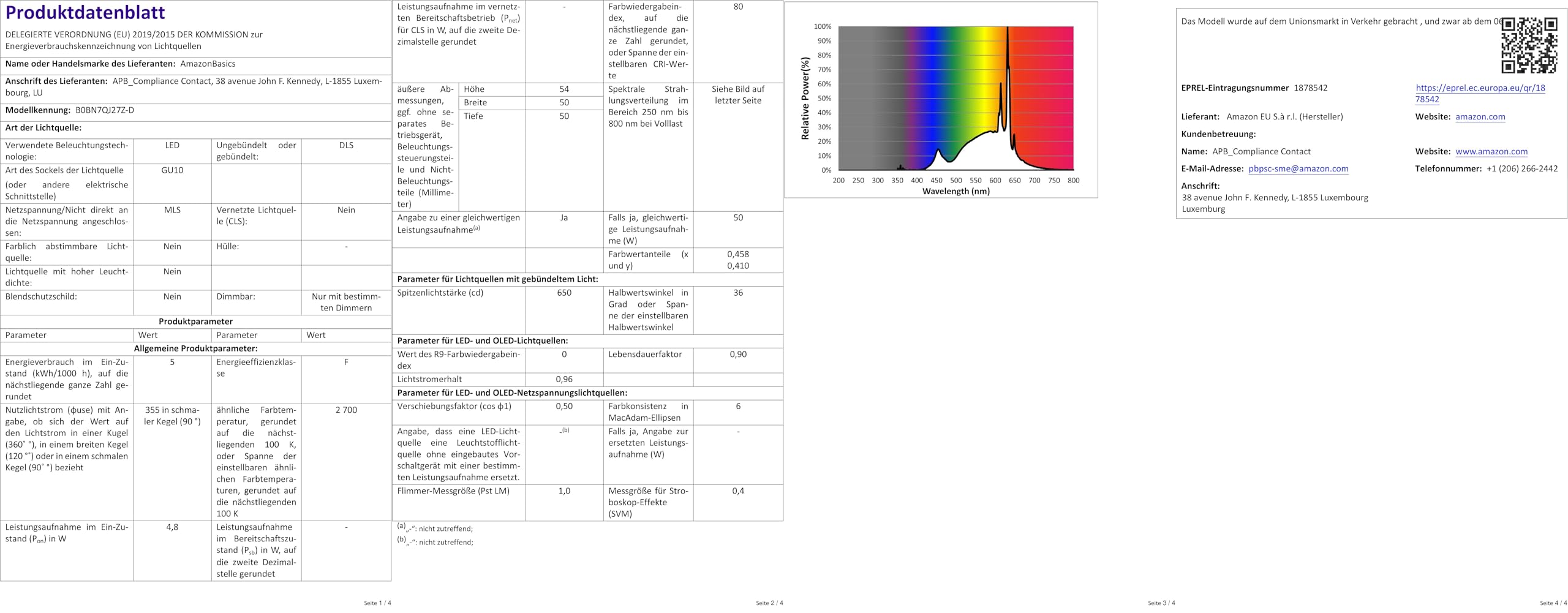 Osram 10er Pack Halostar Starlite 64415 S 10 Watt 12 Volt G4 warmweiß ...