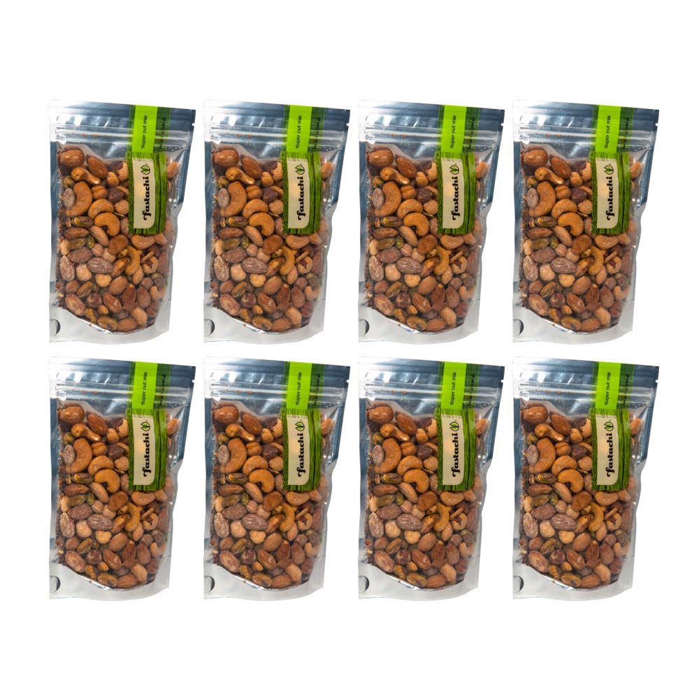 Amazon.com : Fastachi Super Nut Mix (8-pack) | Assorted Mixed Nuts ...