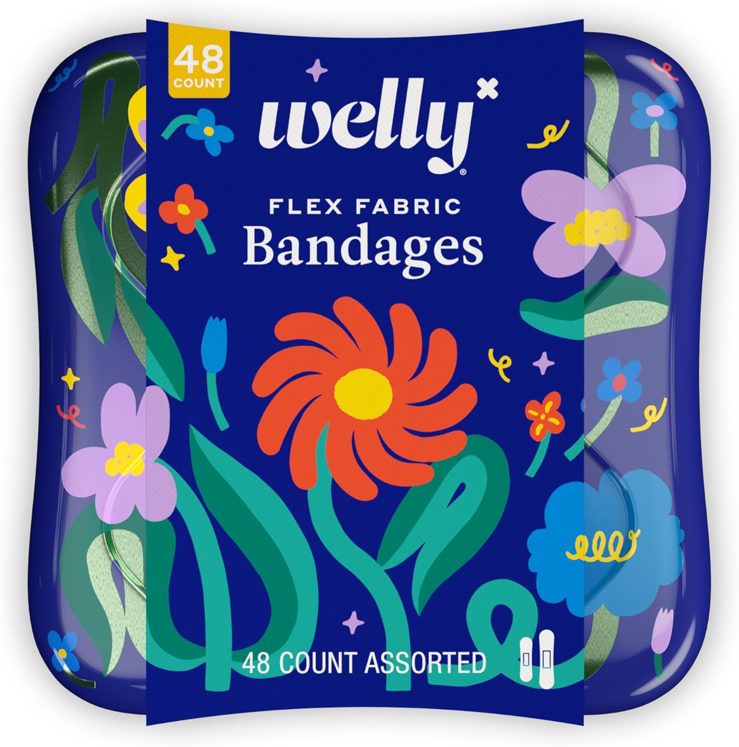 Amazon.com: Welly Bandages | Adhesive Flexible Fabric Bravery Badges ...
