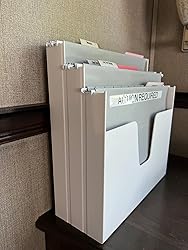 Amazon.com: Acrimet Horizontal Triple File Folder Holder Incline ...