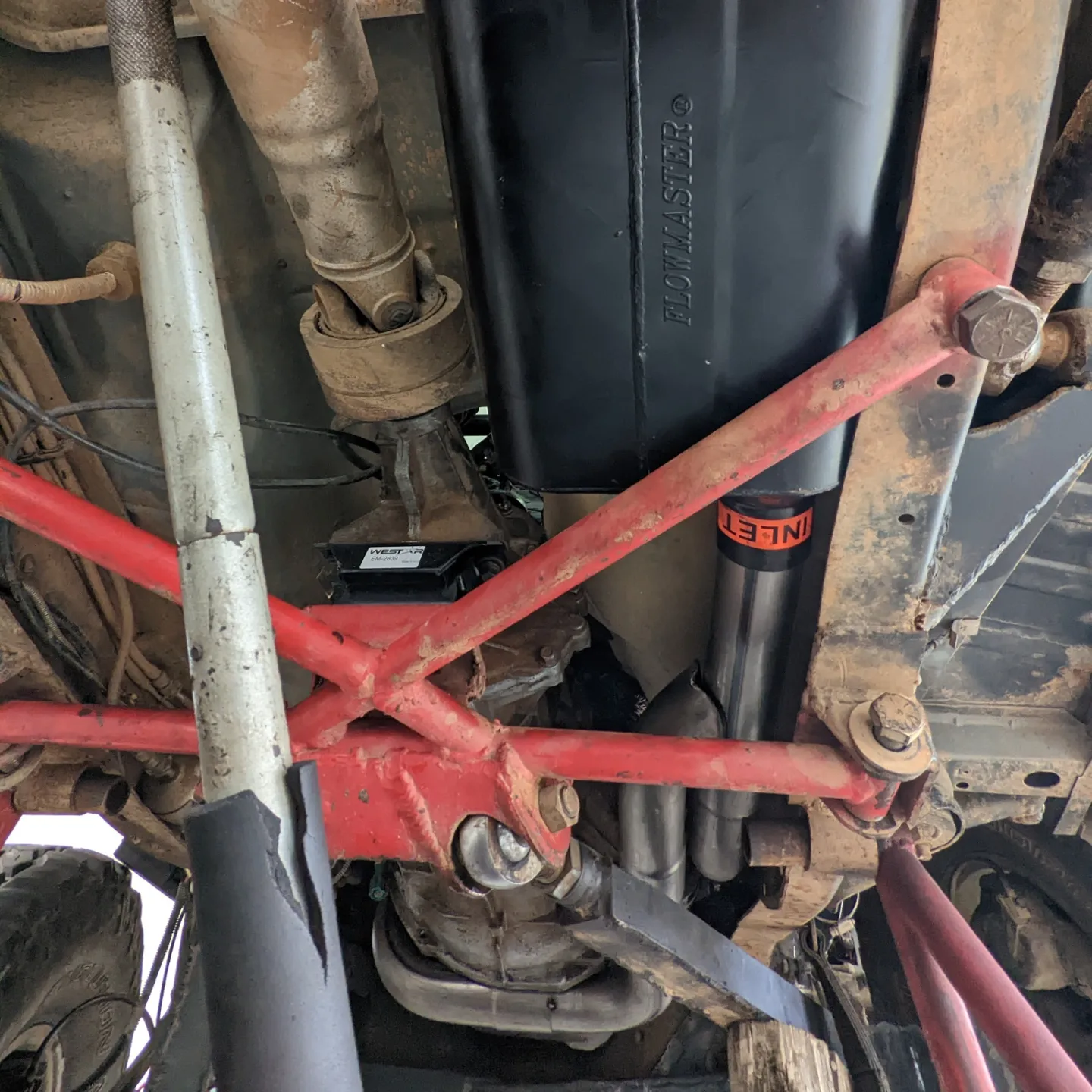 Flowmaster 942548 Super 44 Series 2.50" Offset In and Out 16-Gauge ...