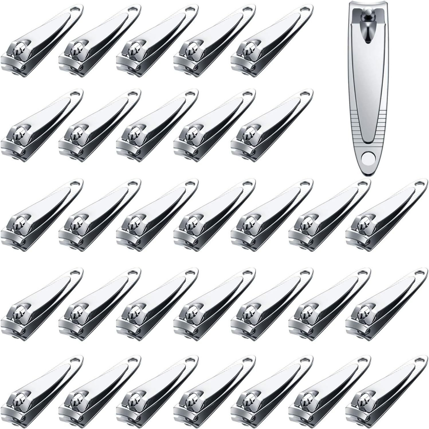 Amazon.com : 12 Pcs Nail Clippers for Fingernails by YWQ - Swing Out ...