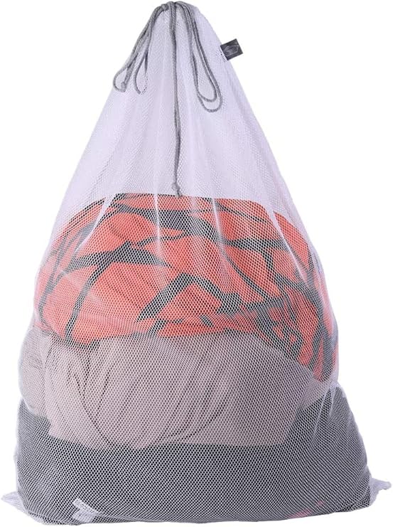 Amazon.com: Kimmama XL Large Mesh Laundry, Heavy Duty Big Hole Coarse ...