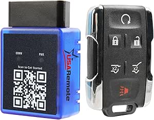 Amazon.com: USARemote for GMC Key Fob Remote OBD Key Fob Programming ...