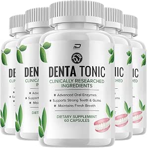 Amazon.com: DentaTonic Advanced Oral Health Support Capsules, Denta ...