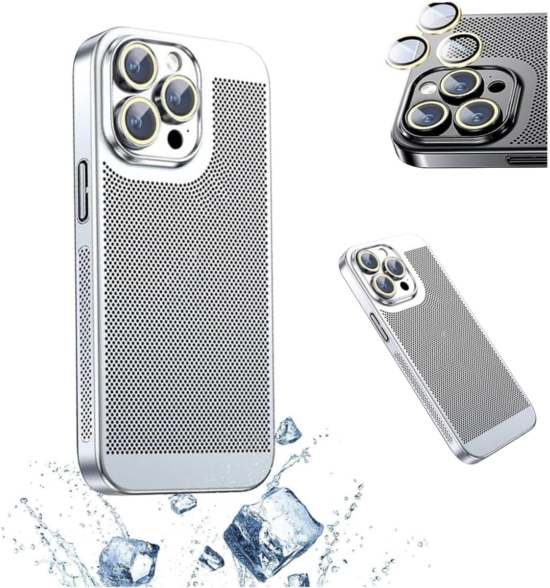 Amazon.com: SNNAQSFR 2024 Electroplating Heat Dissipation Phone Case ...