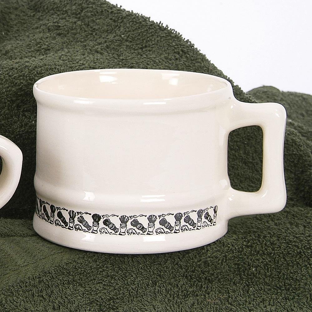 Amazon.com : Col. Conk Products, Inc. Extra Large Shaving Mug, White ...