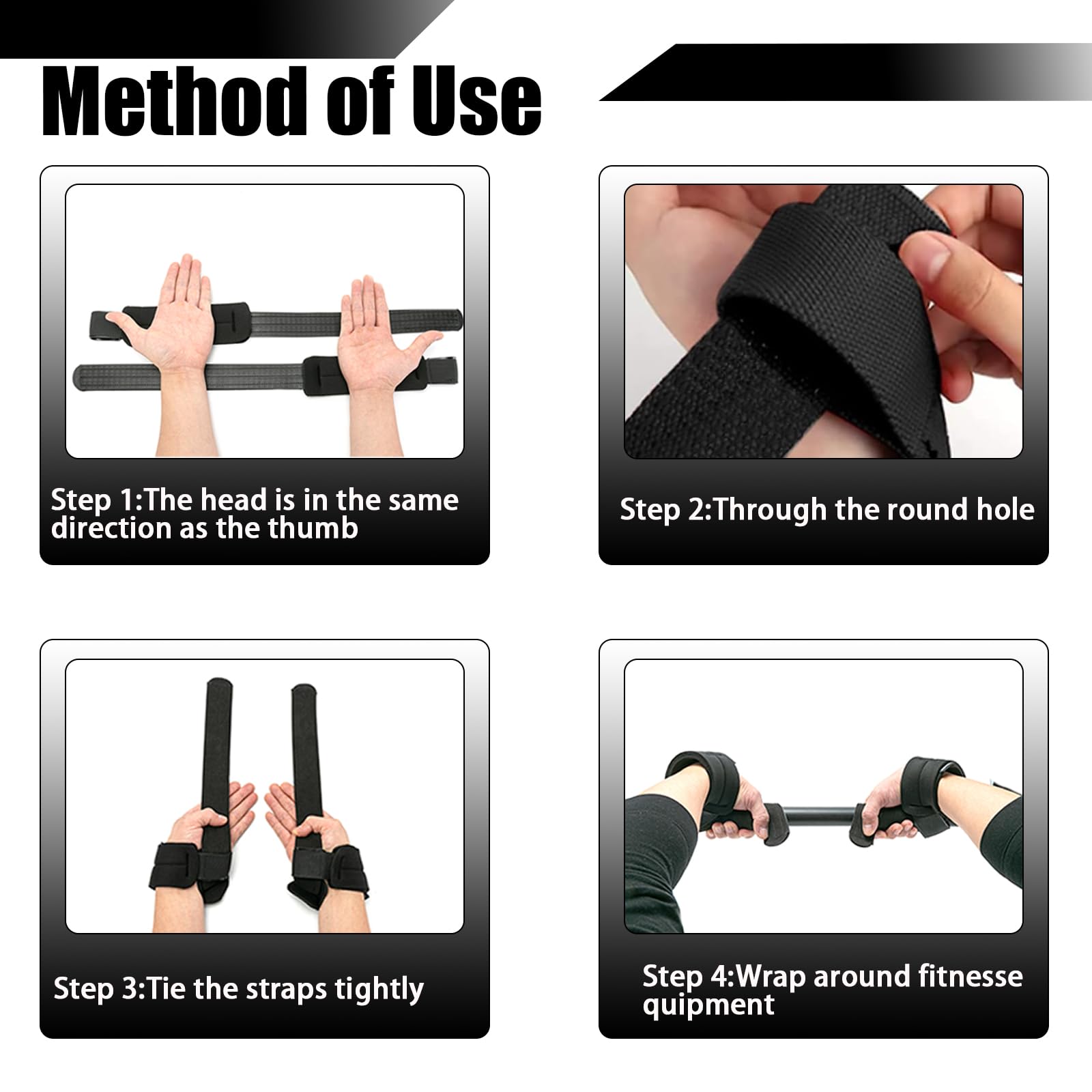 Snapklik.com : Wrist Straps For Weightlifting, Padded Weight Lifting ...