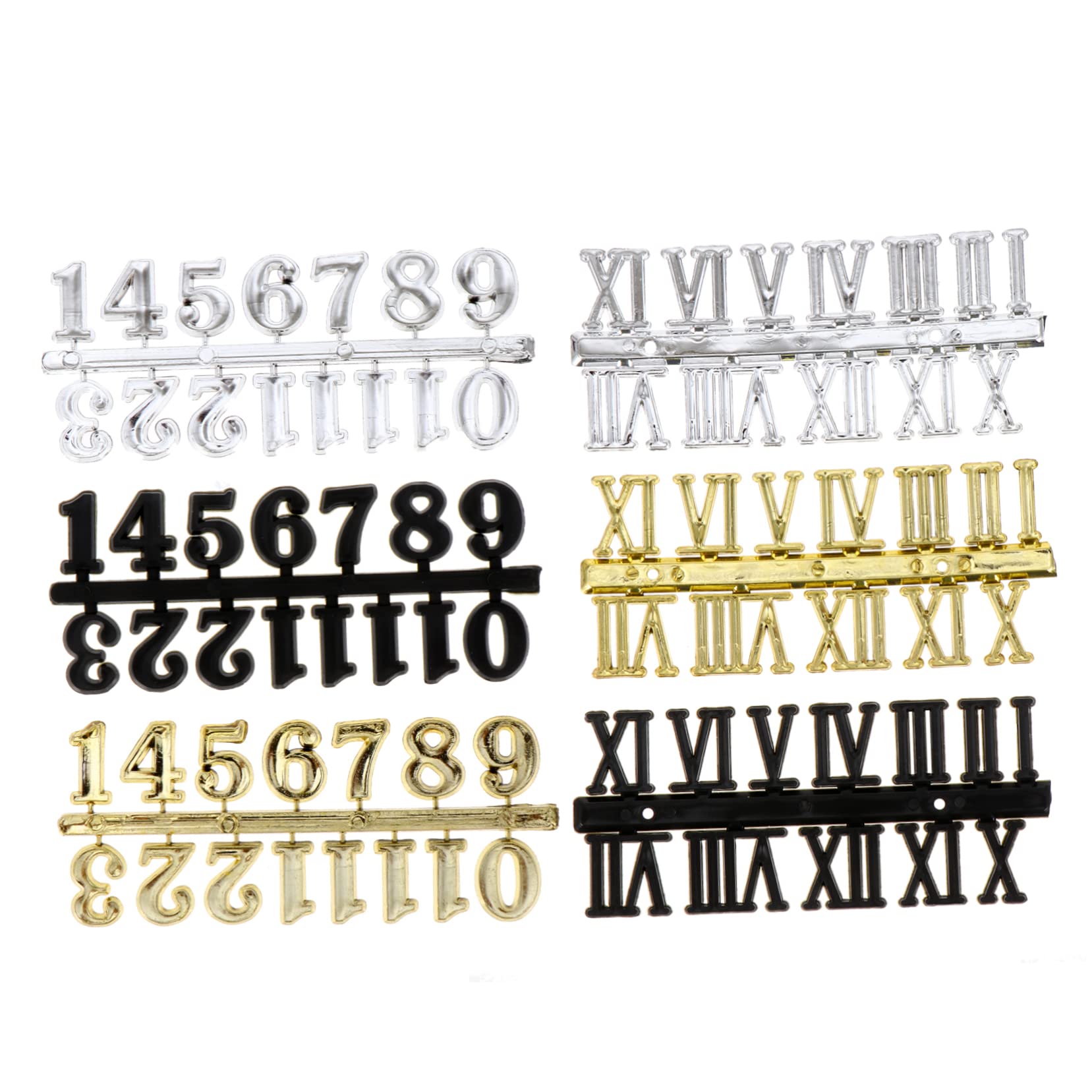 Amazon.com: RORPOIR 6pcs Wall Clock Accessories Digital Wall Clocks ...