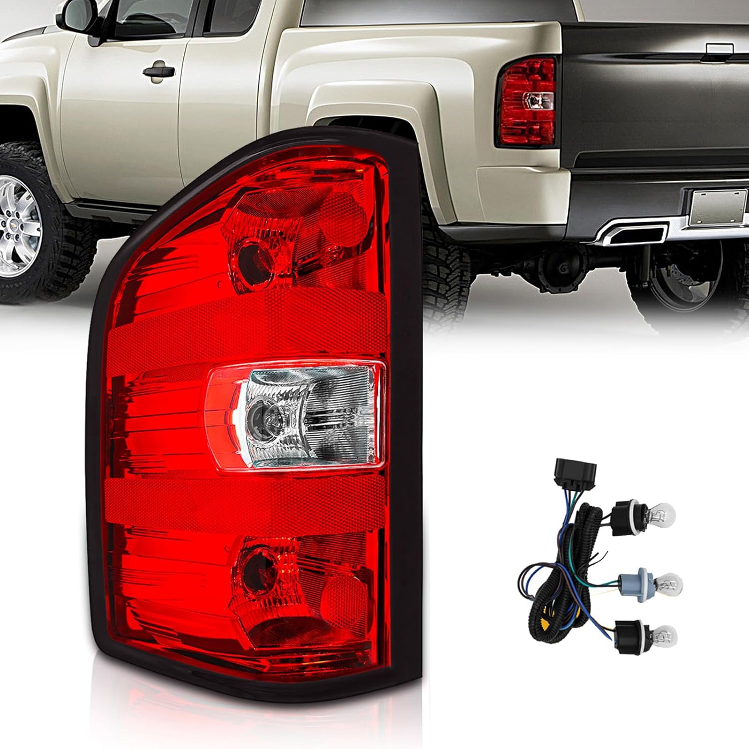 Amazon.com: TODO Tail Lights with Bulb Assembly Compatible with 2007 ...