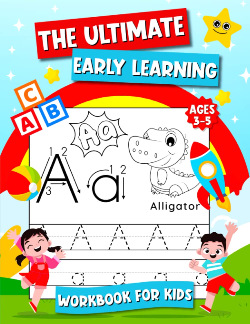 The Ultimate Early Learning Workbook for Kids Ages 3-5: 115 Activities ...