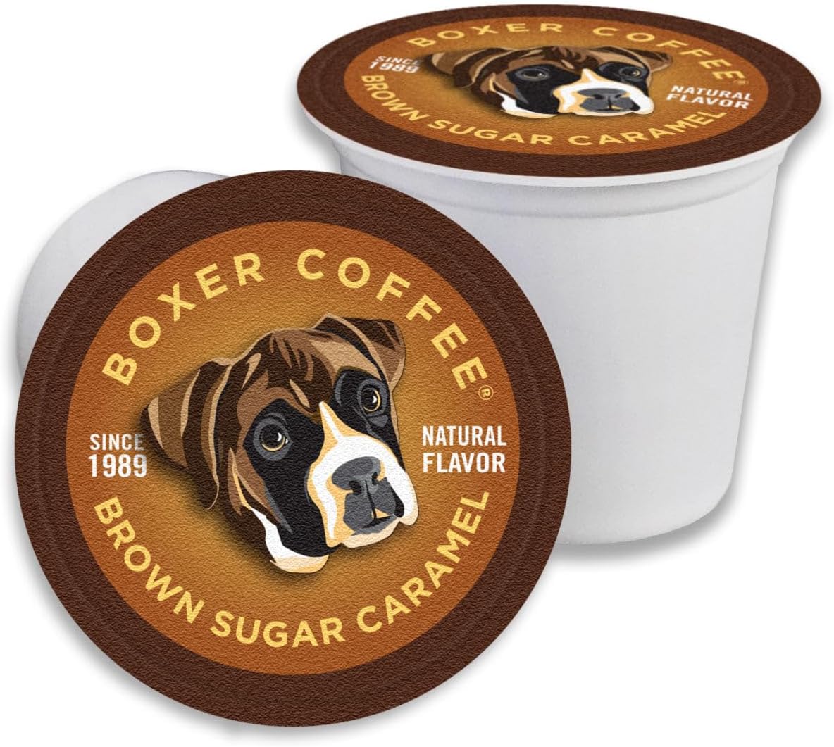Amazon.com: Boxer Coffee 52ct Brown Sugar Caramel – Naturally Flavored ...