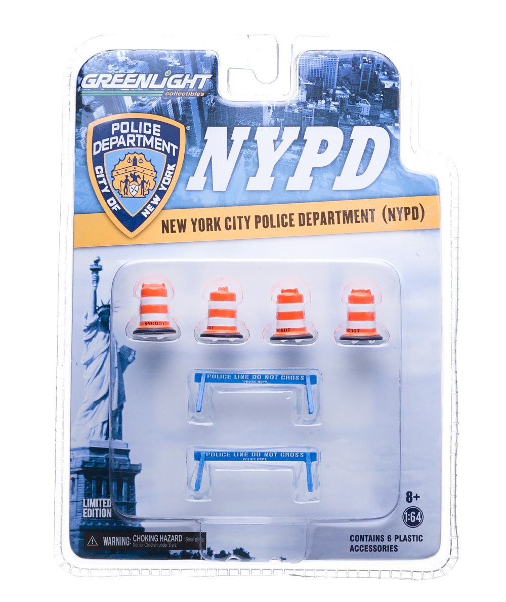 Greenlight Nypd Road Accessory Pack Series 1 Car 4x Nyc | Desertcart INDIA