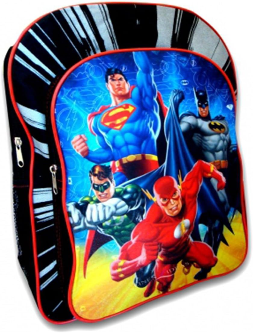 Justice League Batman, Superman, Flash, Green Lantern School Backpack ...