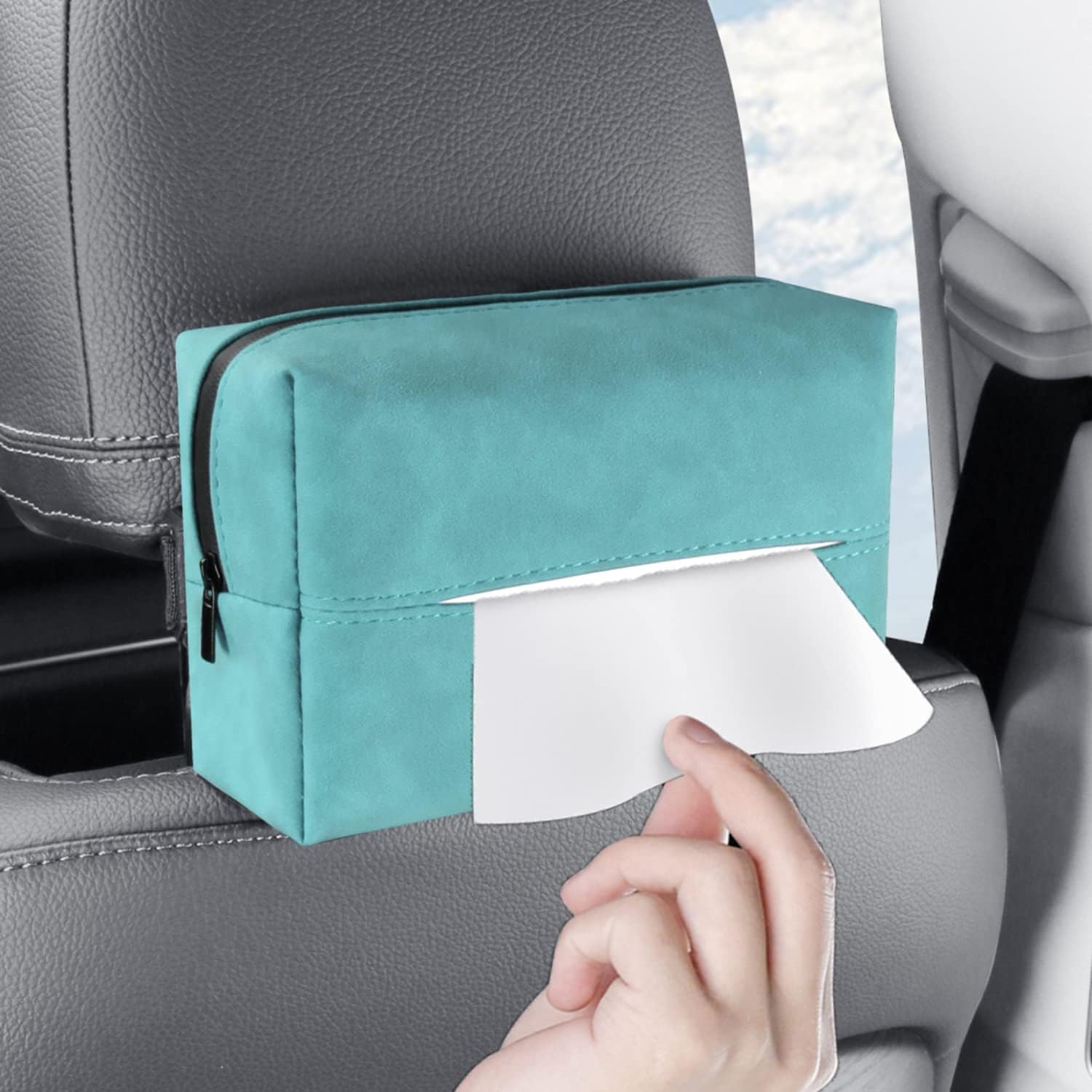 Amazon.com: Car Tissue Box, Car Sun Visor Tissue Box for Seat Back ...