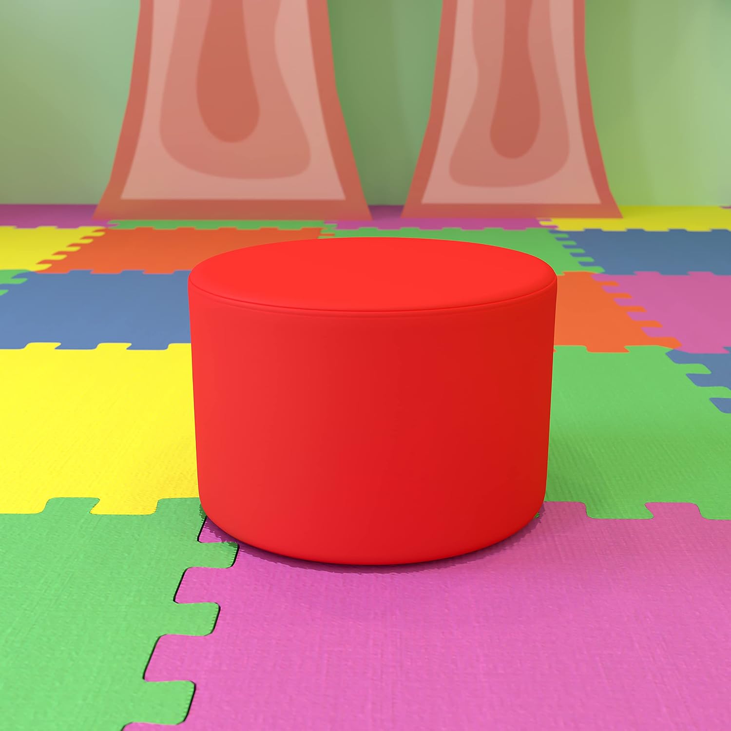 Amazon.com: EMMA + OLIVER Soft Seating Flexible Circle for Classrooms ...