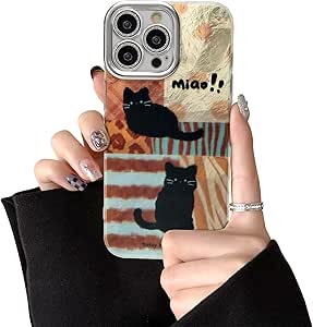 Amazon.com: Fycyko for iPhone 16 Pro Max Case Cute Luxury Vintage ...