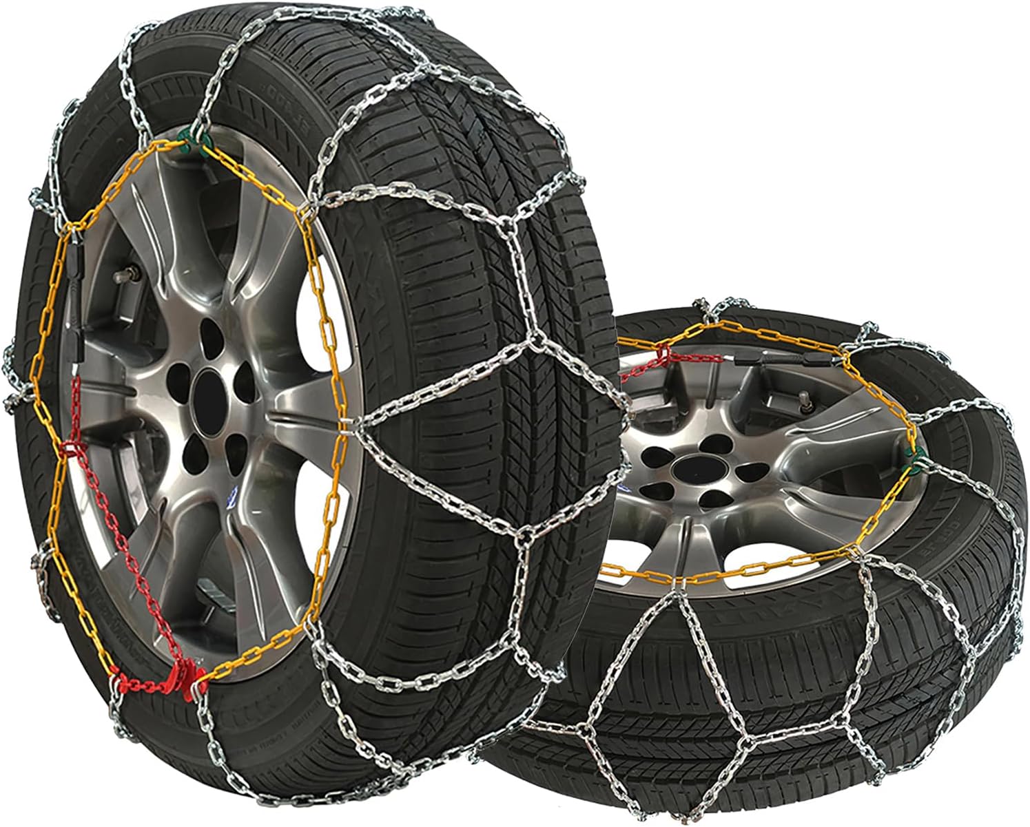 SCITOO KN110 Snow Chains Quick Easy Installation,Tire Traction Chain ...