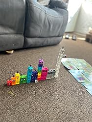 Amazon.com: hand2mind MathLink Cubes Numberblocks 21-30 Activity Set ...