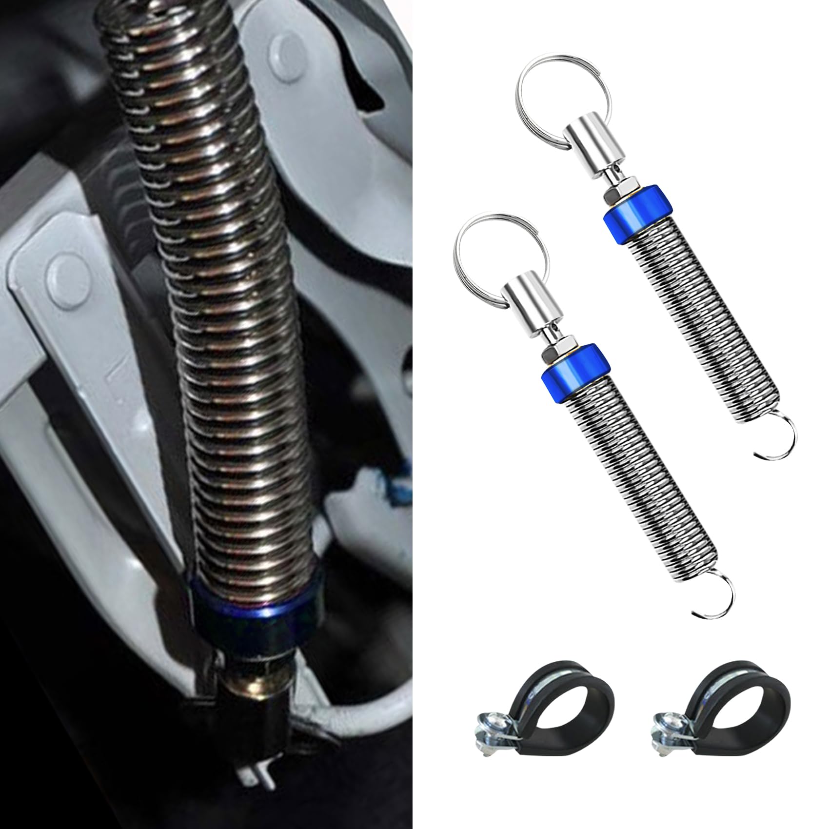 Amazon.com: 2PCS Car Trunk Lid Spring, Car Trunk Tail Boot Lid Lifting ...