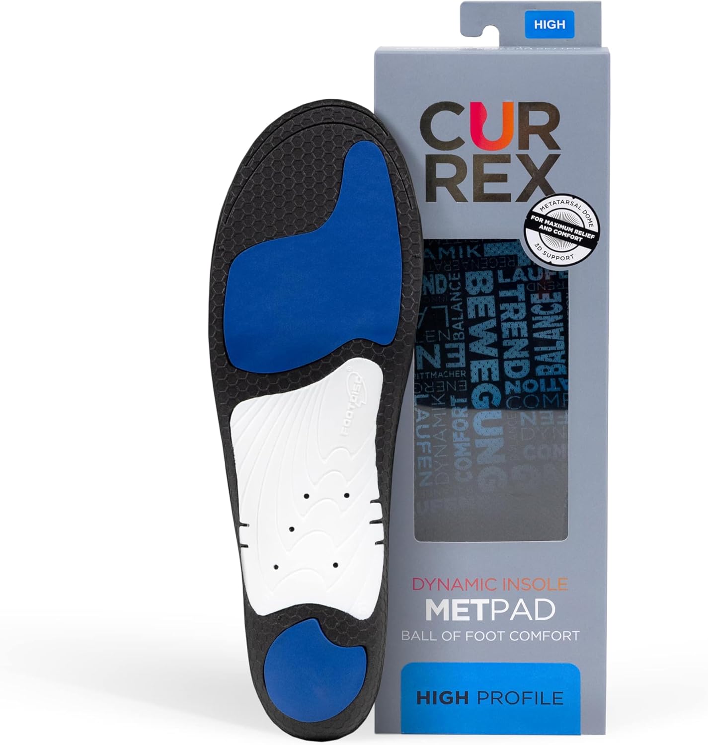 Amazon.com: CURREX MetPad Insoles for Everyday Relief & Support – Arch ...