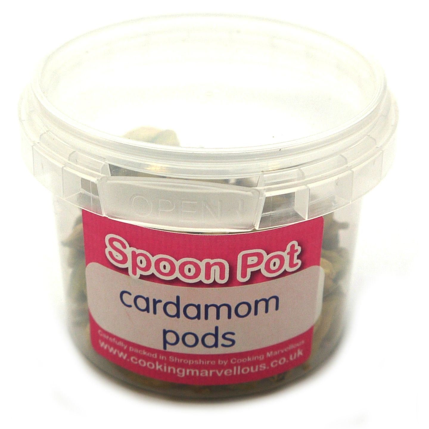 Amazon.com : Cardamom Pods - Spoon Pot 22g (Pack of 2) : Grocery ...