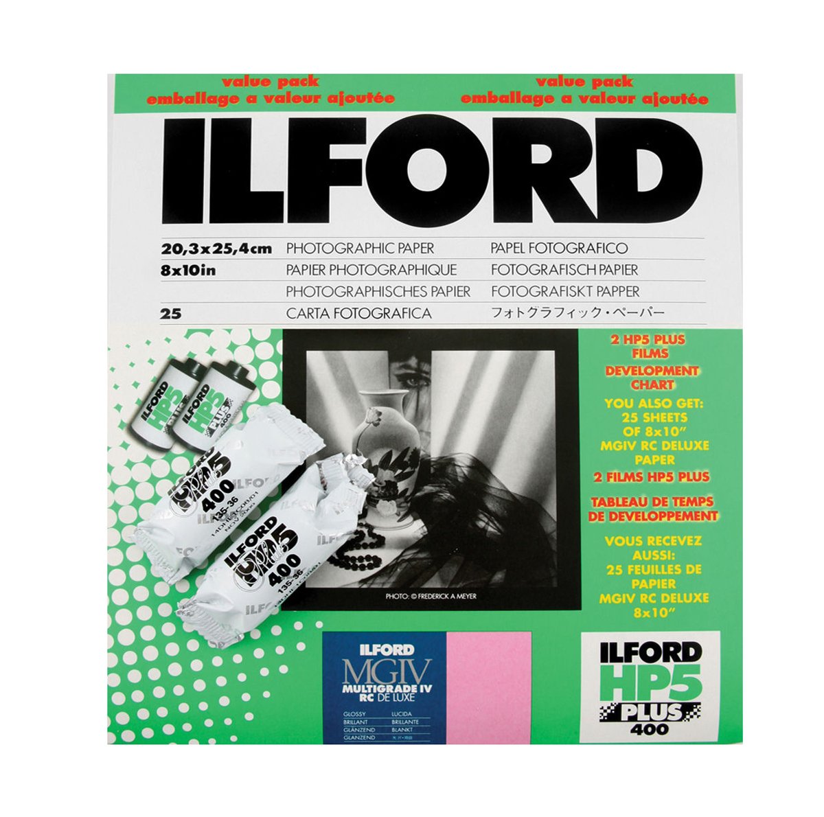 Ilford Multigrade IV MGD.1M Black and White Variable Contrast RC (Resin ...